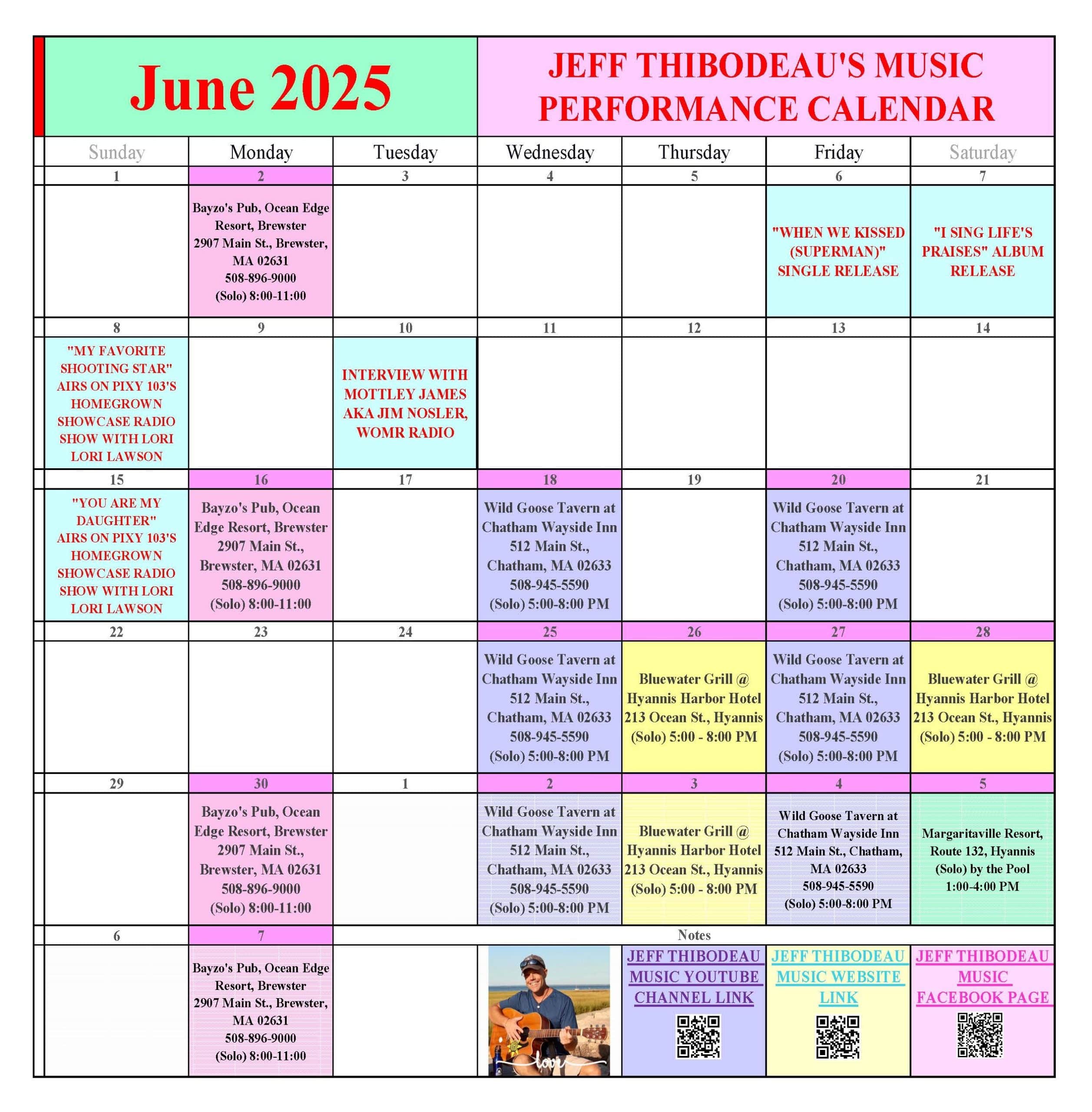 Jeff Thibodeau Music